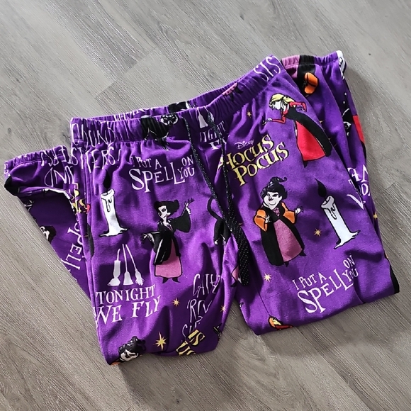 Disney | Intimates & Sleepwear | Disney Hocus Pocus Purple Pajama Pants ...